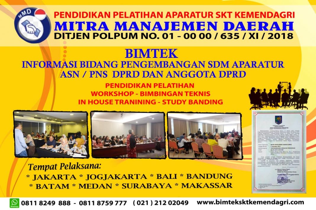 Bimtek Mekanisme Penyusunan SOP Pelayanan Perizinan IMB - LPP MITRA ...