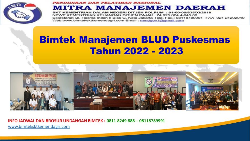 Jadwal Bimtek Manajemen BLUD Puskesmas Tahun 2022 – 2023 - Info Jadwal Bimtek Nasional 2024 ...