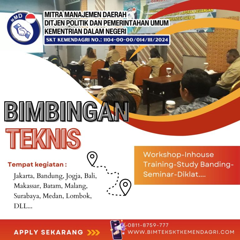 Bimbingan Teknis Impelemtasi Sistem Informasi Pemerintah Daerah (Sipd) Dalam Akuntansi Dan ...